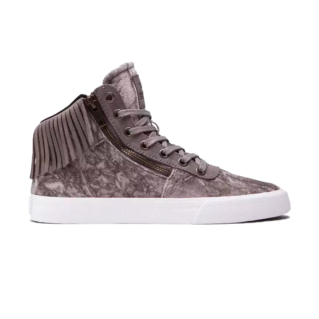 SUPRA WOMENS CUTTLER GREY/WHITE – INFAMOUS MX
